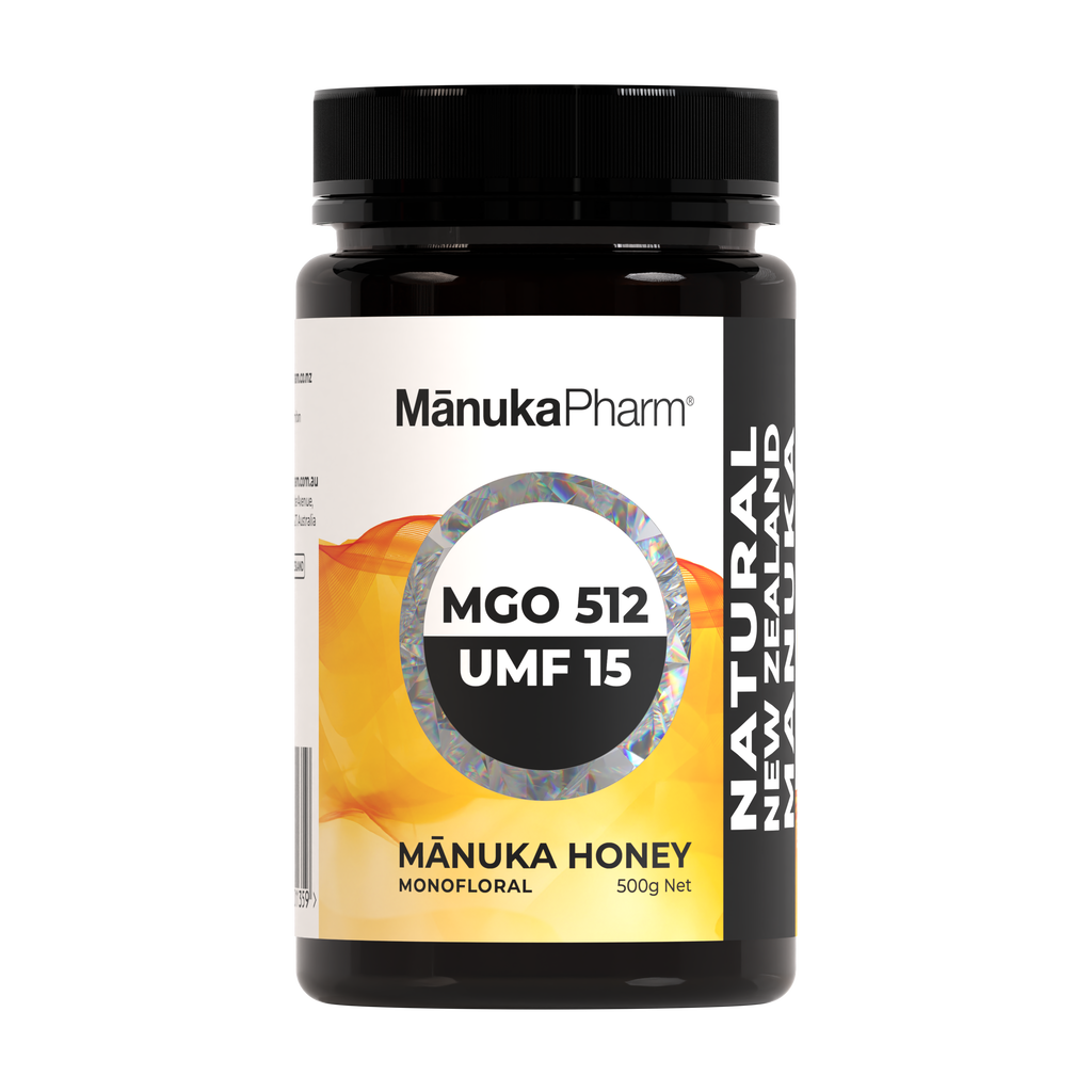 MGO512/UMF15 Mānuka Honey 250g Monofloral - Manuka Pharm NZ